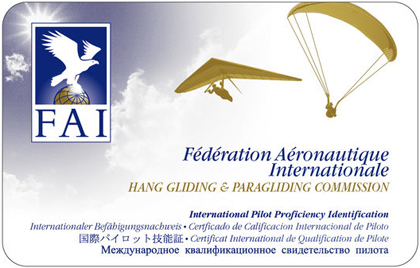 FlyinOrange: IPPI: The International Drivers License for Paraglider Pilots