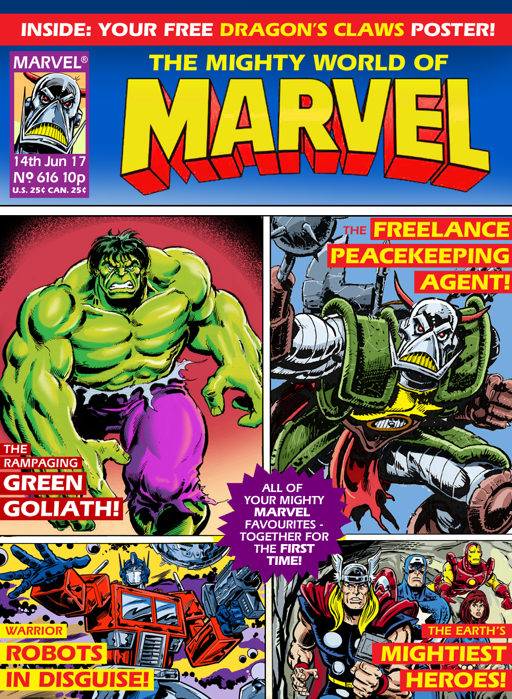 Simon Williams Comic Artist: The Mighty World of Marvel!