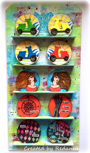 Coins, Coins and a Holder by Anne Redfern - That's Crafty!