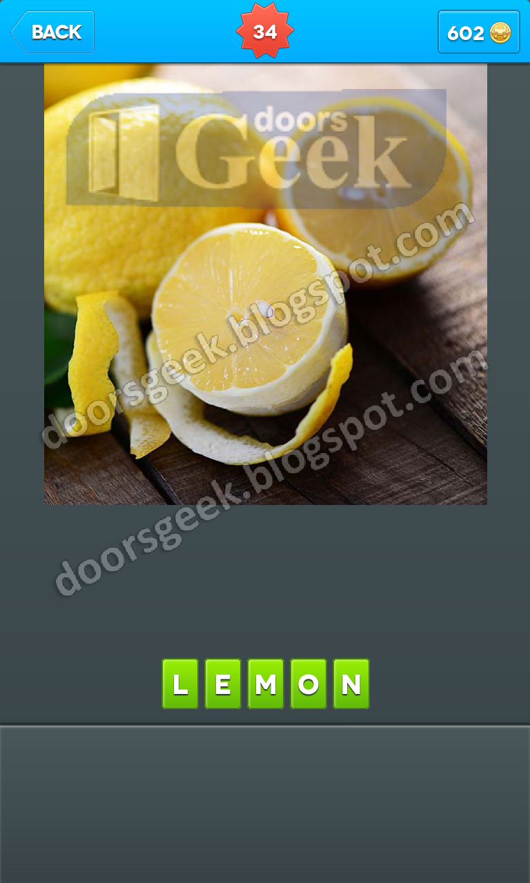 Zoomed In - Photo Word Game Level 34 ~ Doors Geek