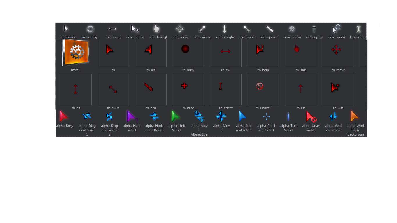 Pack de Cursores para Windows ~ Todo Para Tu PC