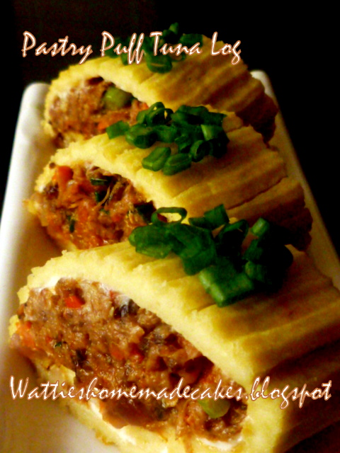 Wattie's HomeMade: Pastry Puff Tuna Log