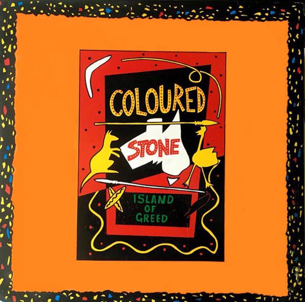 Vinyoleum: Coloured Stone - 1985 - Island Of Greed FLAC