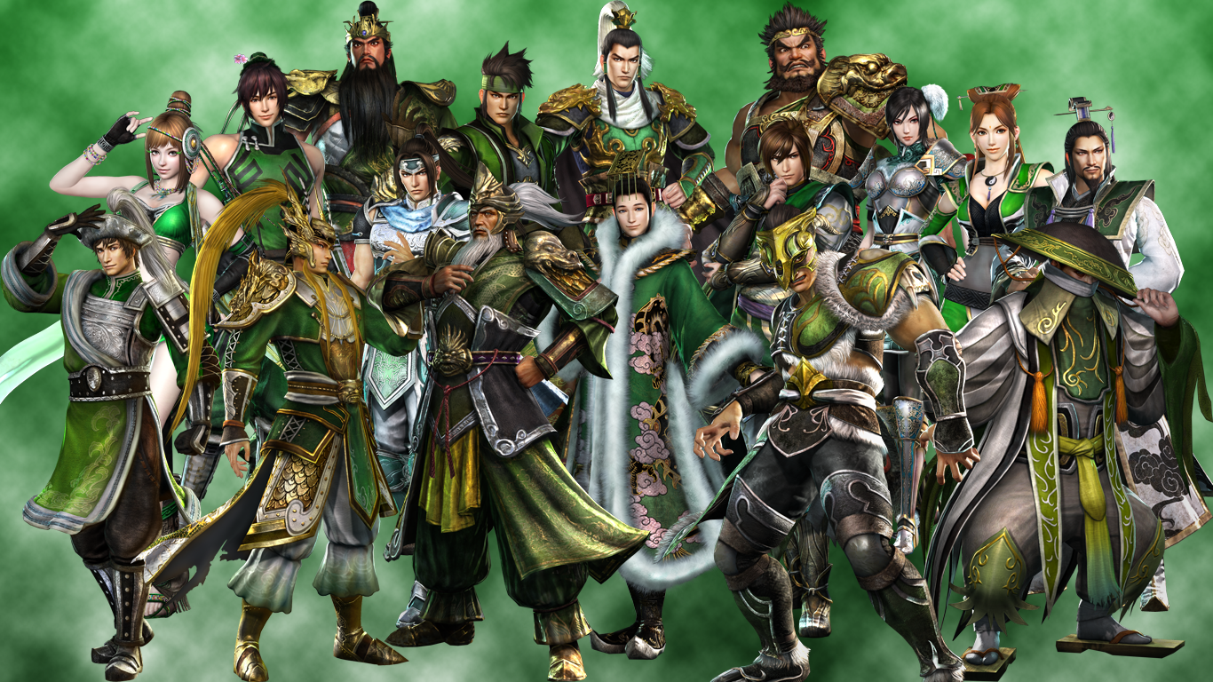 Gordon's Graphic Designs: Dynasty Warriors 7, Shu Wallpaper