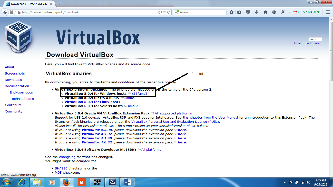 Cara Install VirtualBox pada windows beserta gambar ~ Tulisan siBiyu