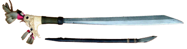 MANDAU... Senjata Tradisional Khas Suku Dayak ~ SATU NUSA SATU BANGSA ...