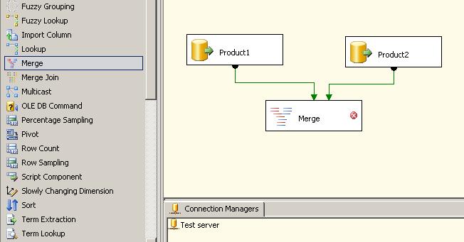SSIS: MERGE TRANSFORMATION