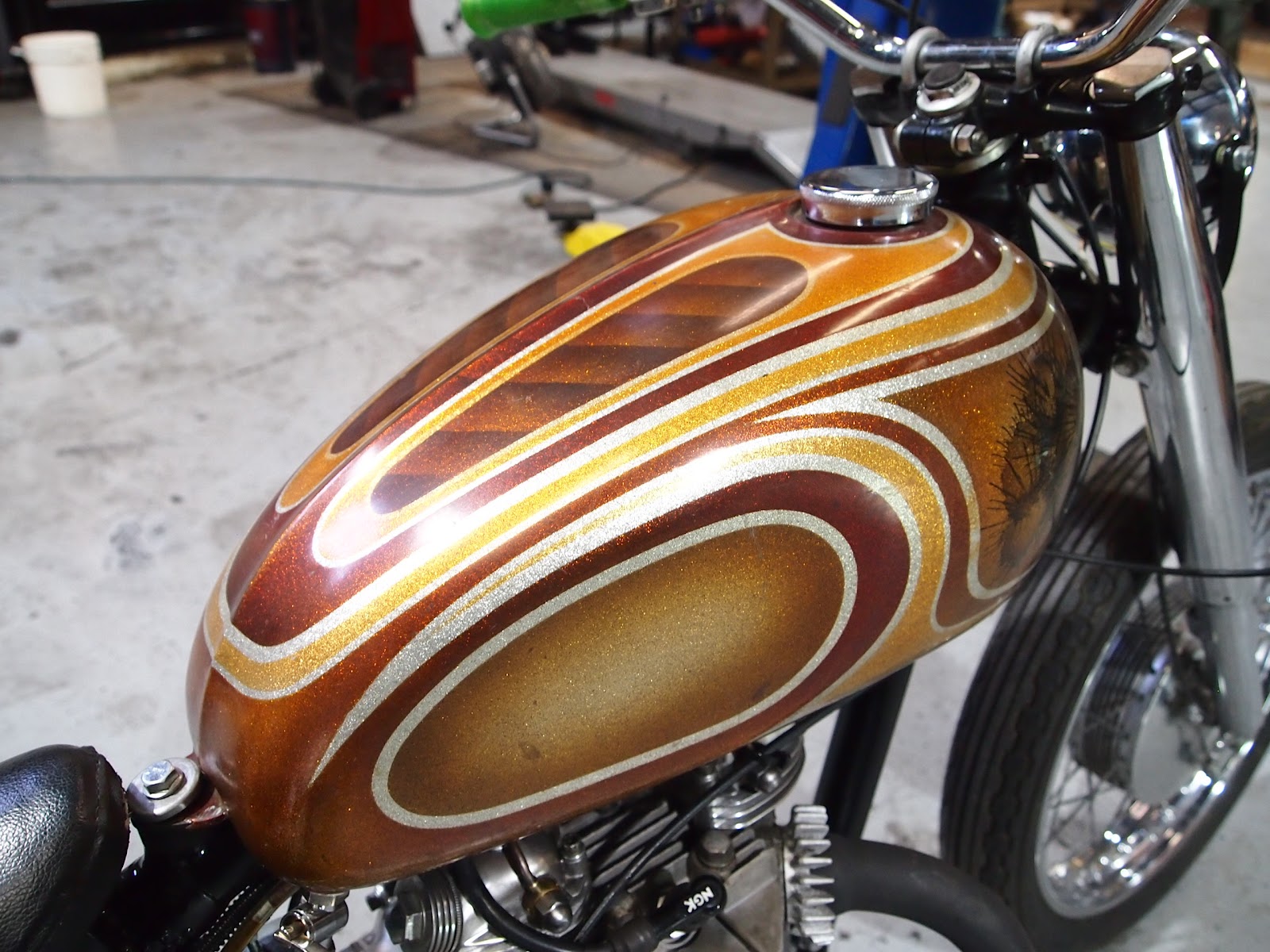 South Bay Street Machines: 1968 Triumph T120 Hardtail Rigid