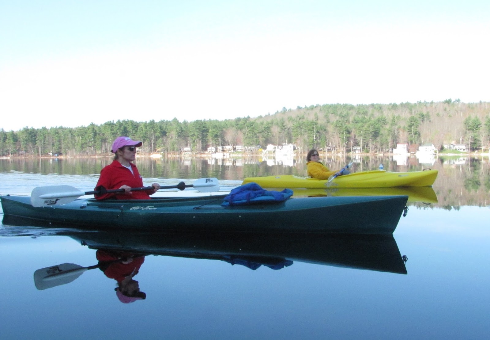 Recreational Kayaking in Maine: Crystal Lake, Gray, Maine