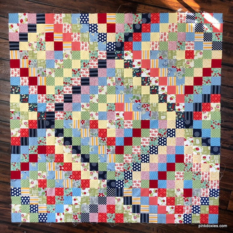 Julie Stocker Quilts at Pink Doxies: Comparing Methods for Trip Around ...