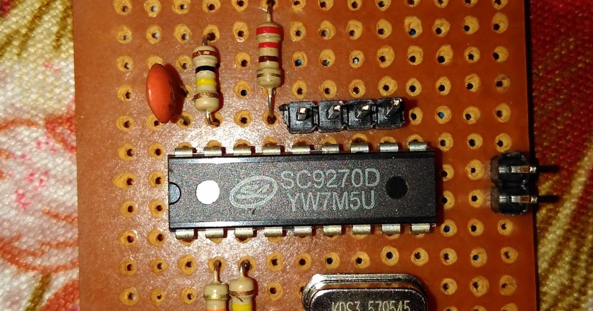 Fun with electronics and sensors: DIY dtmf module and interfacing with ...