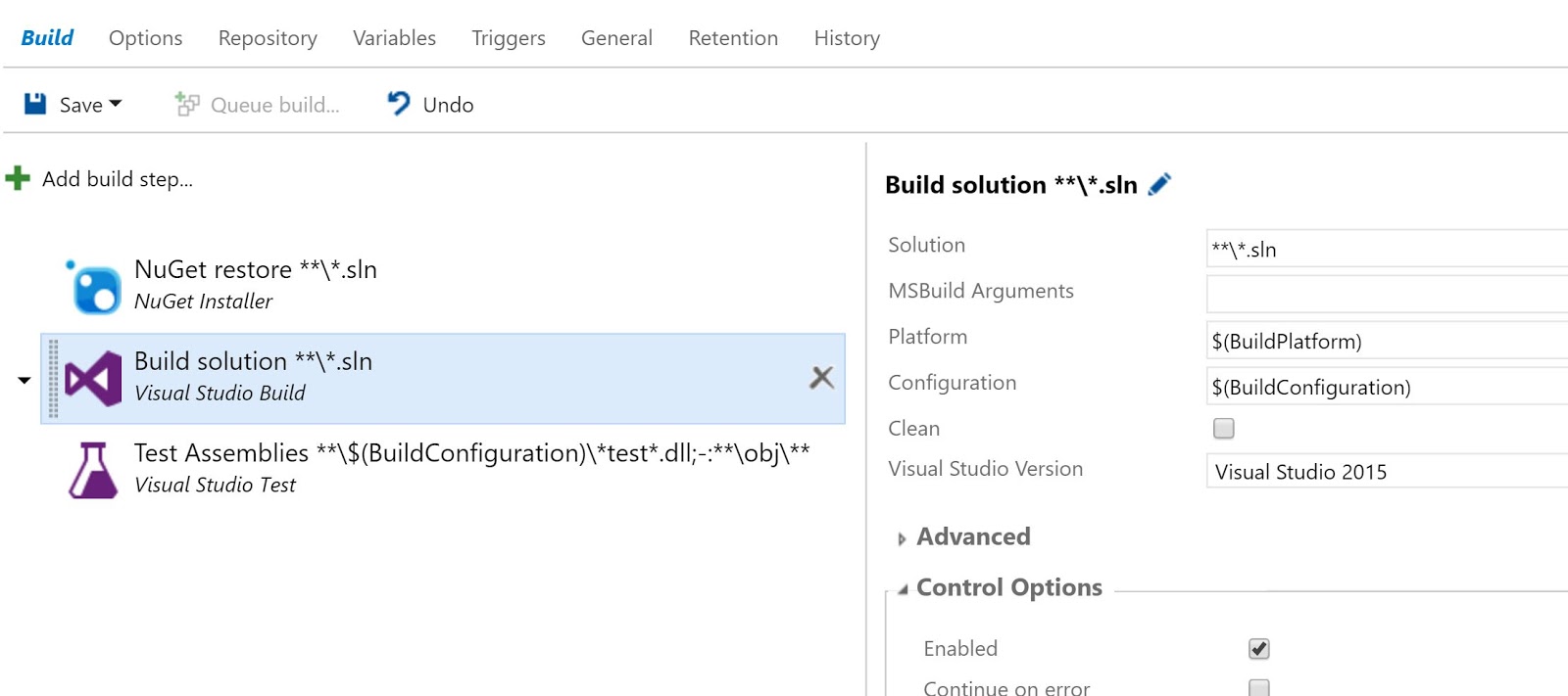 Iladan How To Build Net Core Project With Tfs Vnext Build