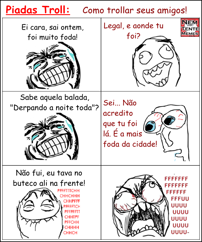Nem Tente Memes: Piadas Troll #1