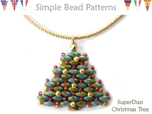 SimpleBeadPatterns' Christmas Beadwork Tutorials | Jewelry and Home ...