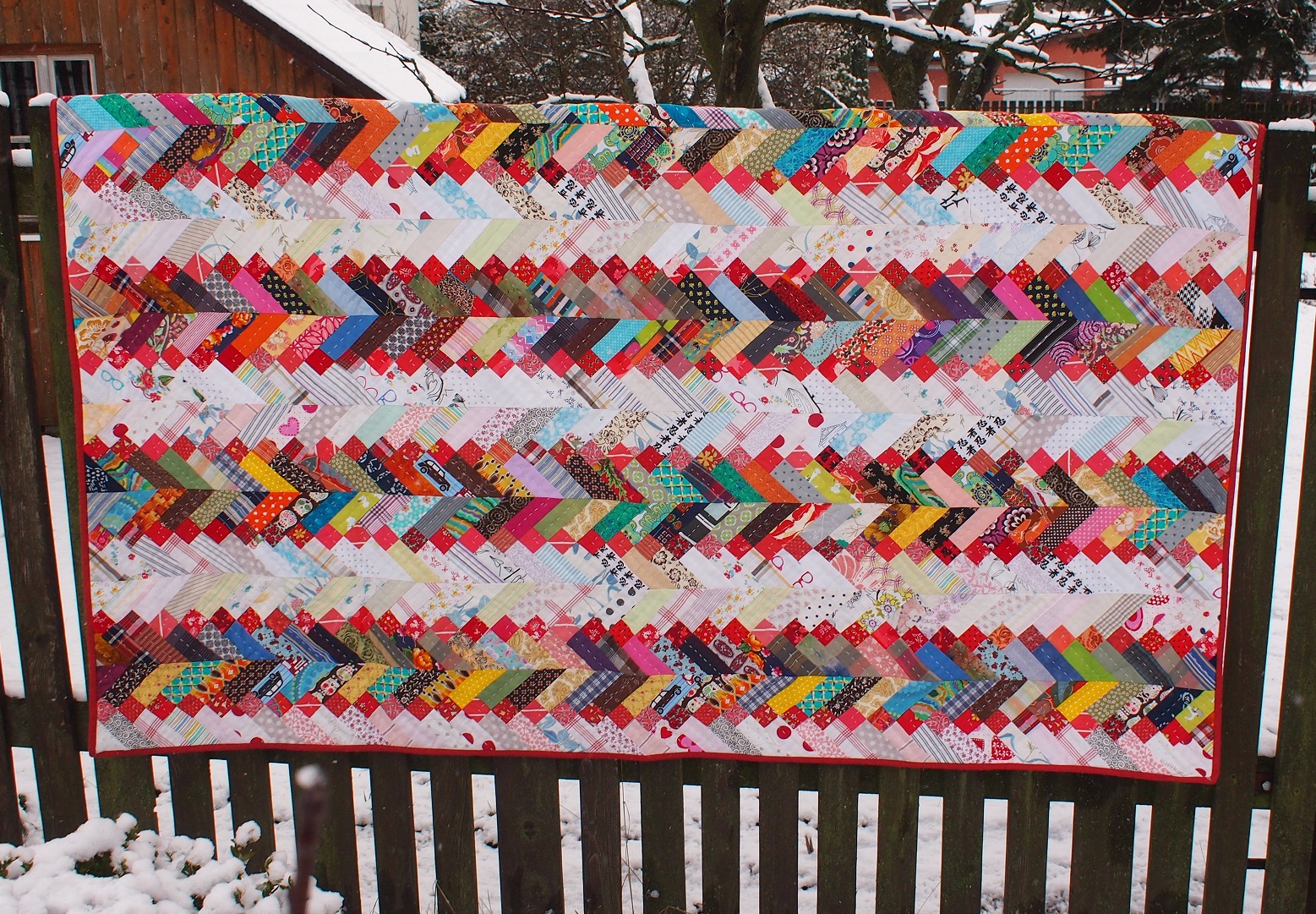 Patchwork Jitka: Life quilt No.48 - Braided quilt