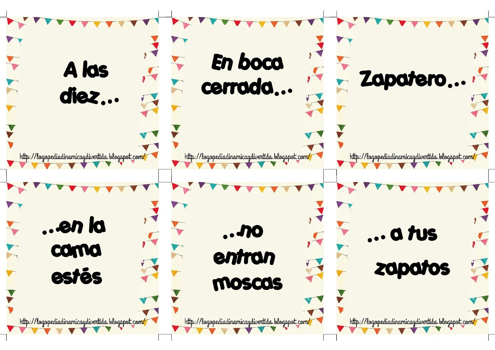 RECURSOS Y ACTIVIDADES PARA EDUCACIÓN INFANTIL: REFRANERO