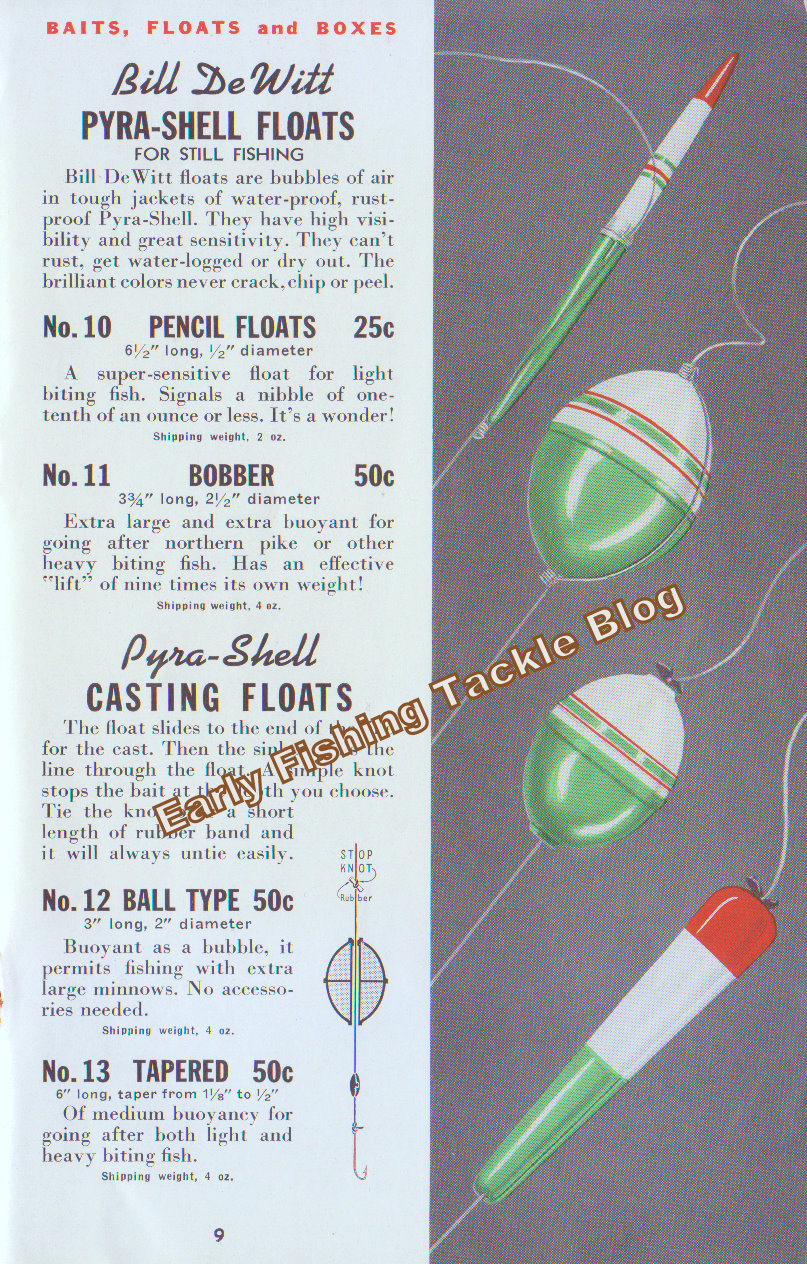 Early Fishing Tackle: Vintage Old Fishing-Floats-Bobbers-Corks