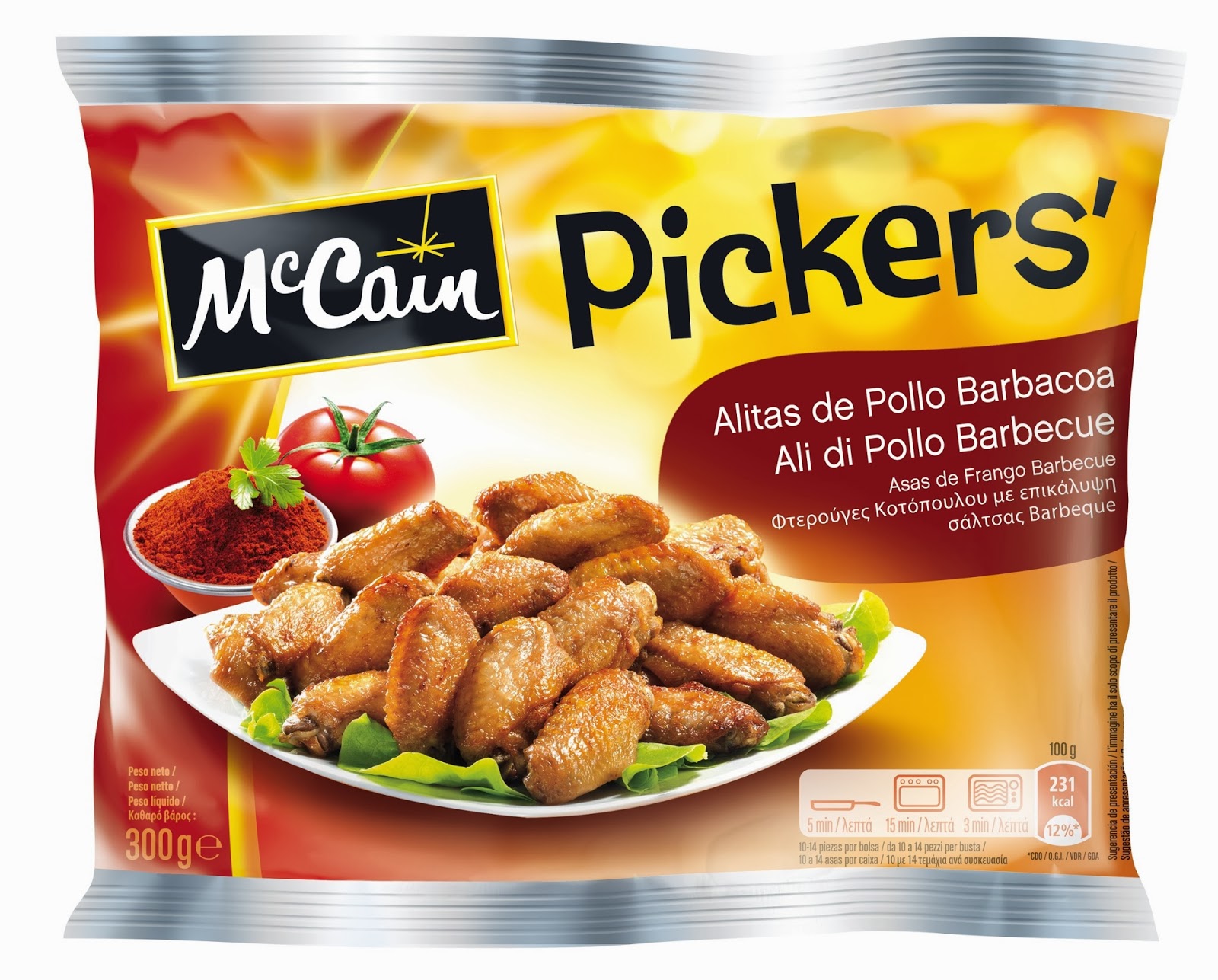 Tudo a Olho: Asas de frango McCain