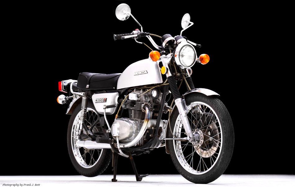 Motorcycle Photography by Frank J. Bott: 1975 Honda CB 200t