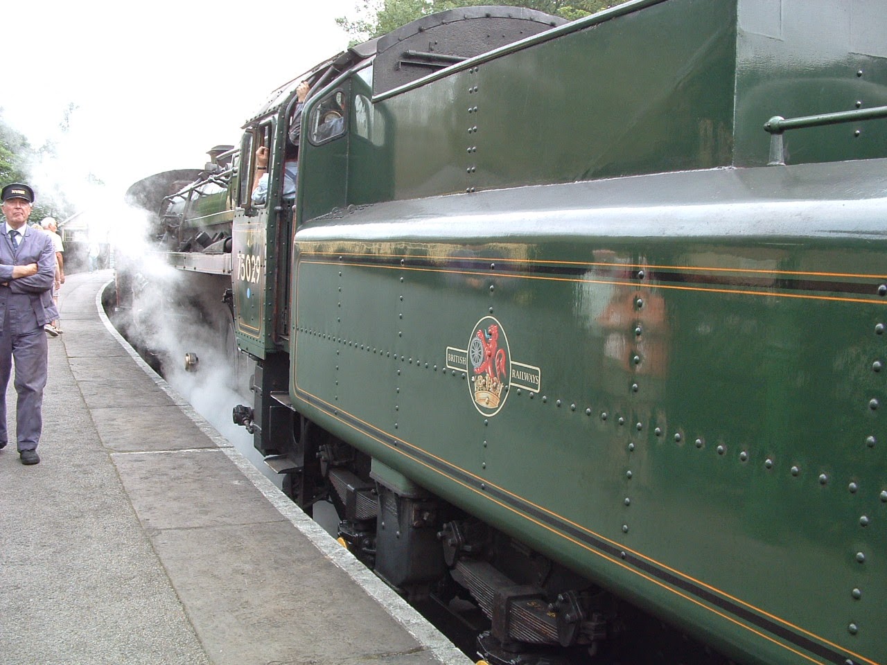 Steam Memories: BR standard class 4 75029 The Green Knight