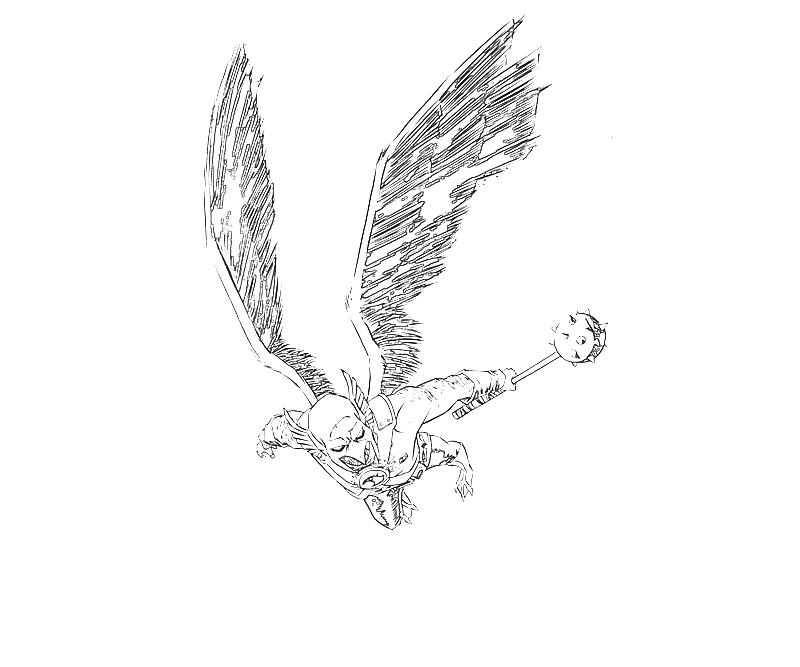 Dc Comics Hawkman Coloring Pages Coloring Pages