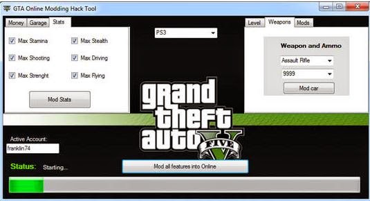GTA V HACK TOOL DOWNLOAD 2015 NEW UPDATES PS3 ~ BestMagicCrack!