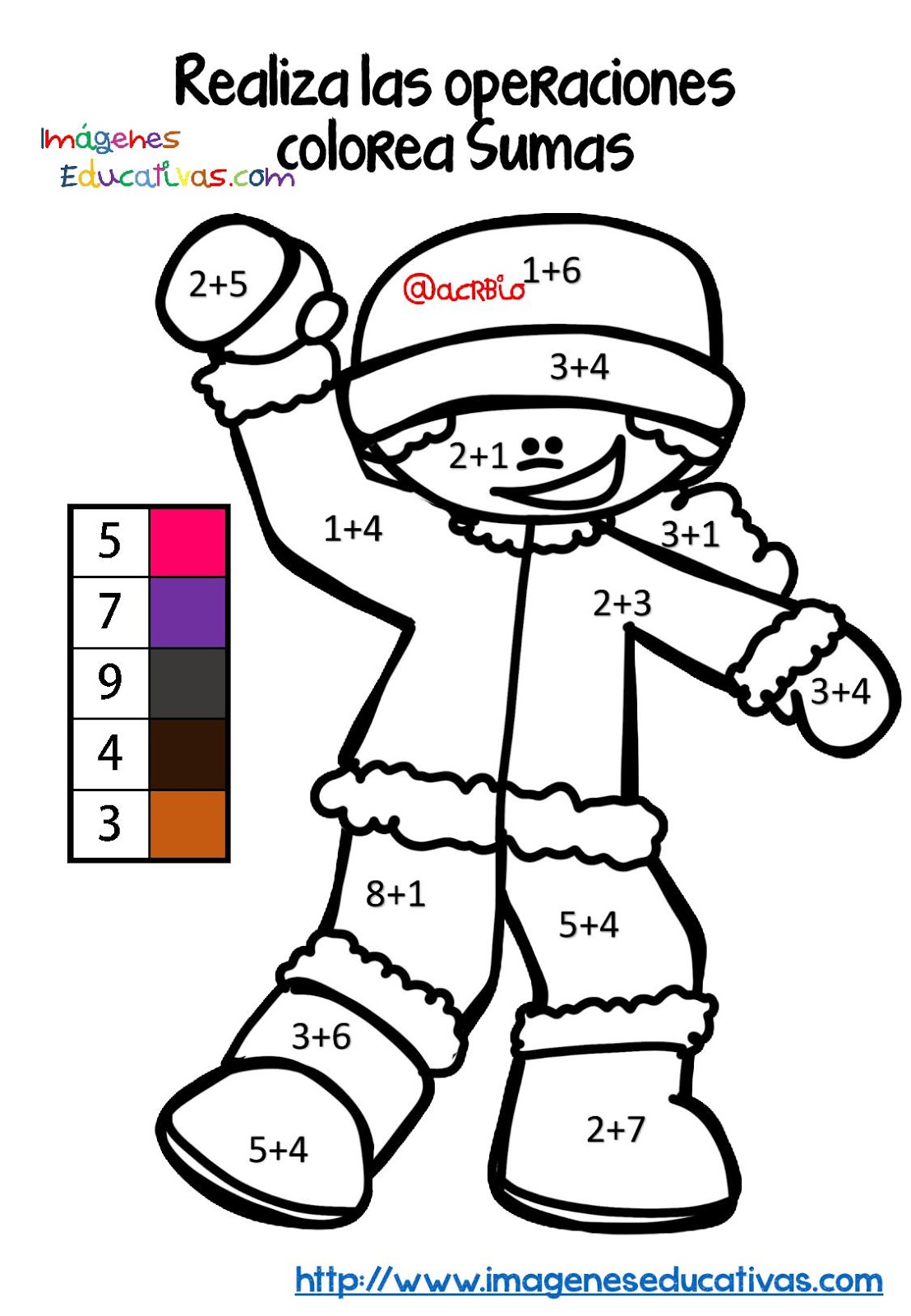 Fichas de Primaria: Sumas y restas sencillas