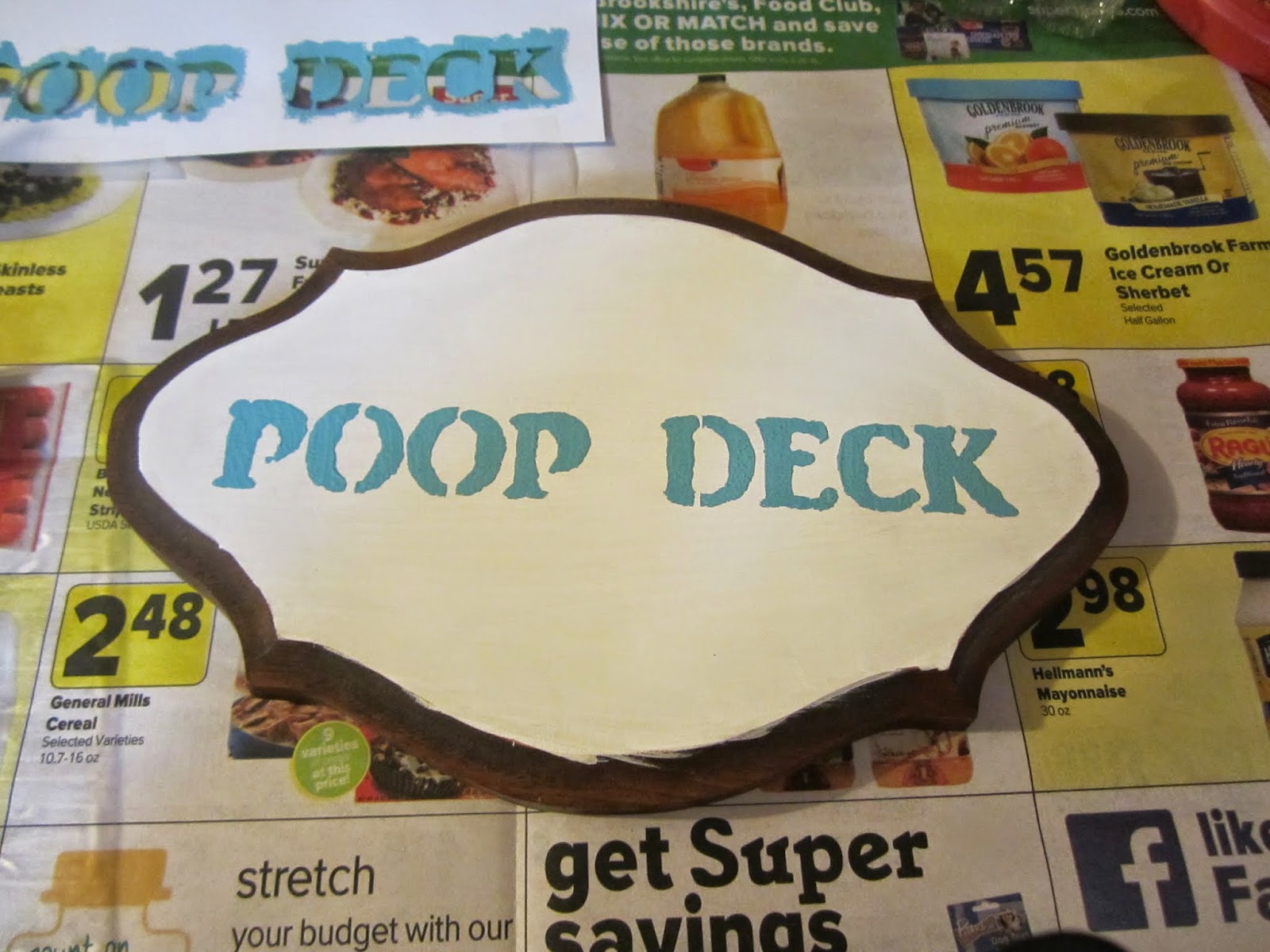 { Life's Simplicity }: Avast the Poop Deck! A Distressing Matter