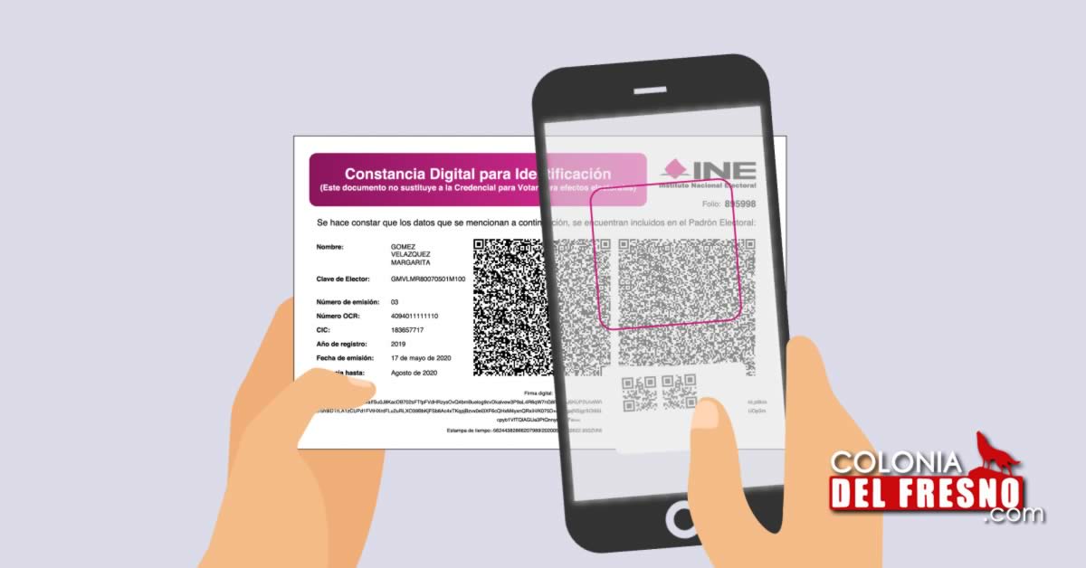 Qué es y cómo funciona la Constancia Digital del INE