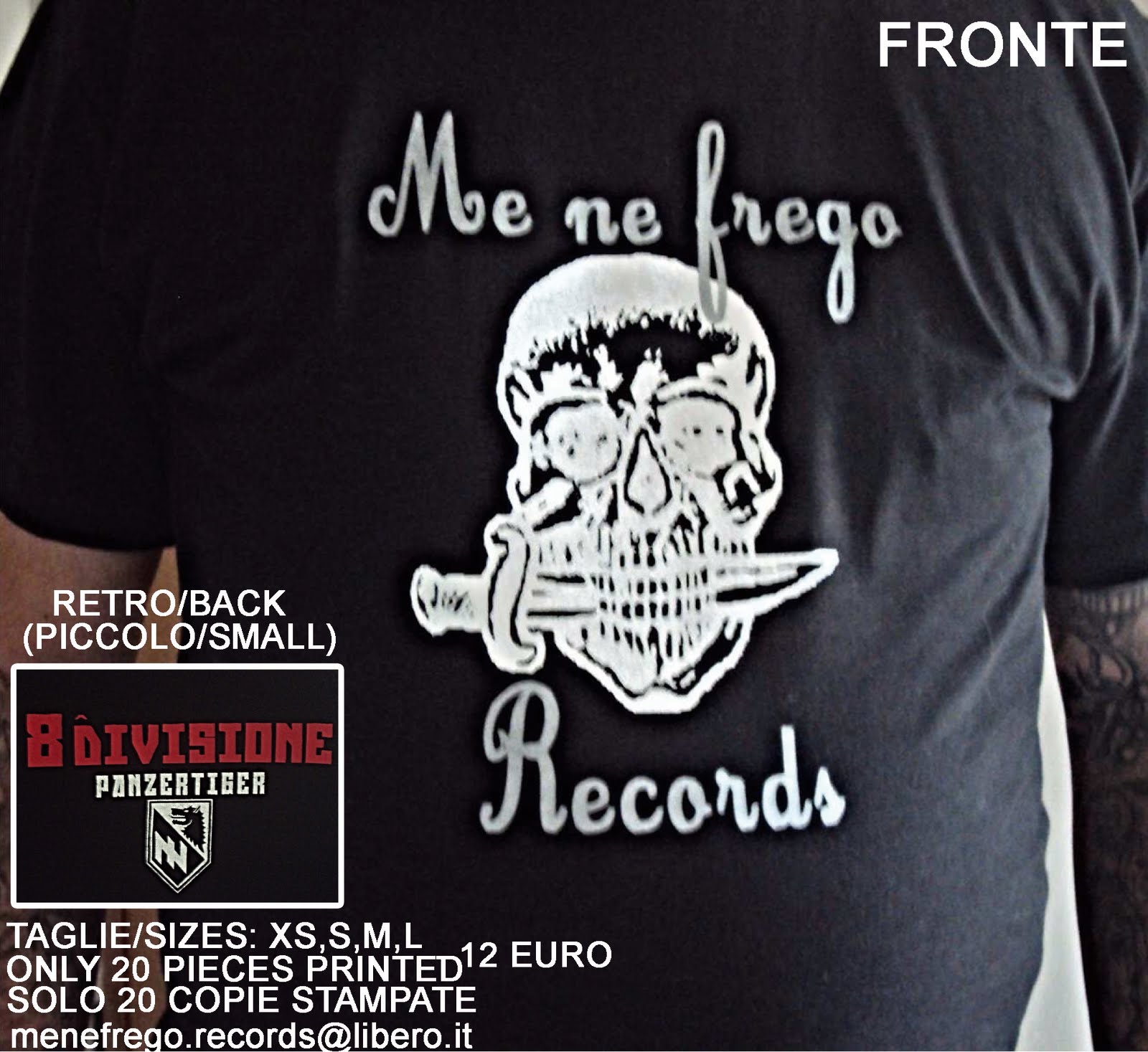 Me Ne Frego Records: CLOTHING