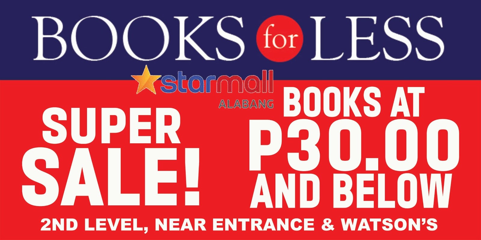 Manila Shopper: Books For Less Warehouse SALE: Nov 20 2016
