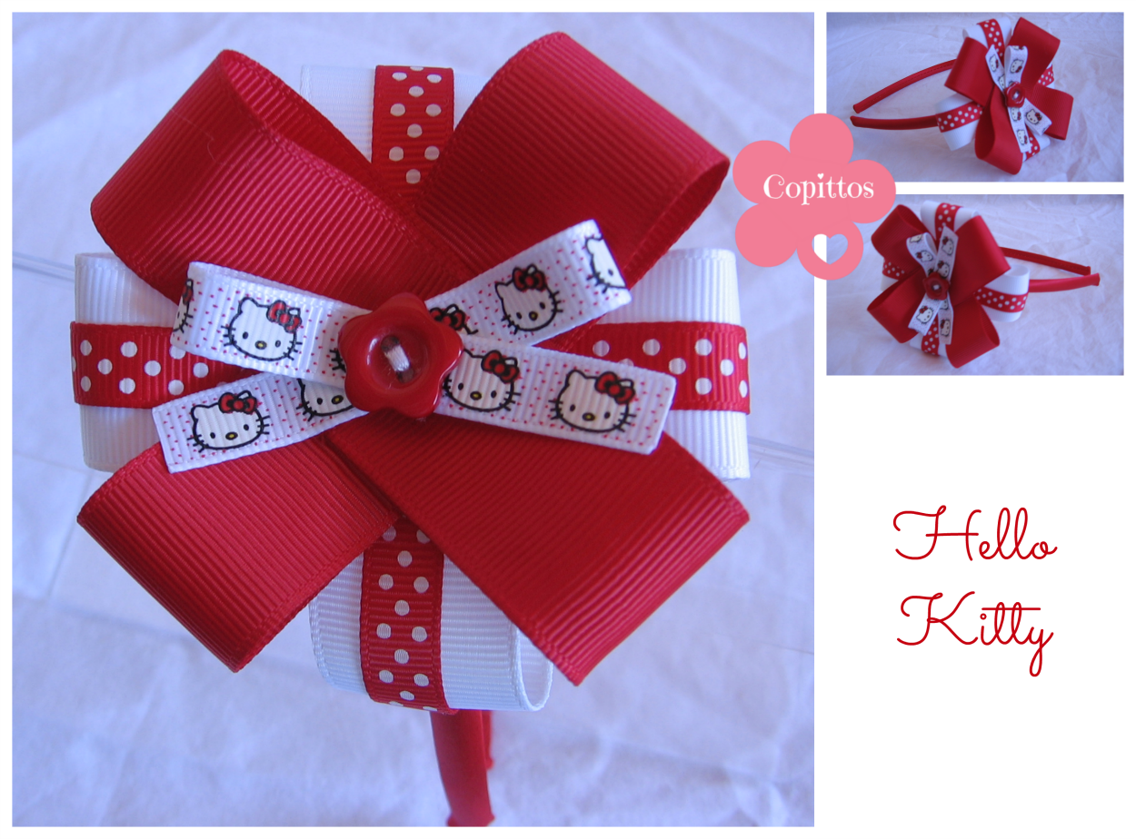 Copittos: Hello Kitty en rojo