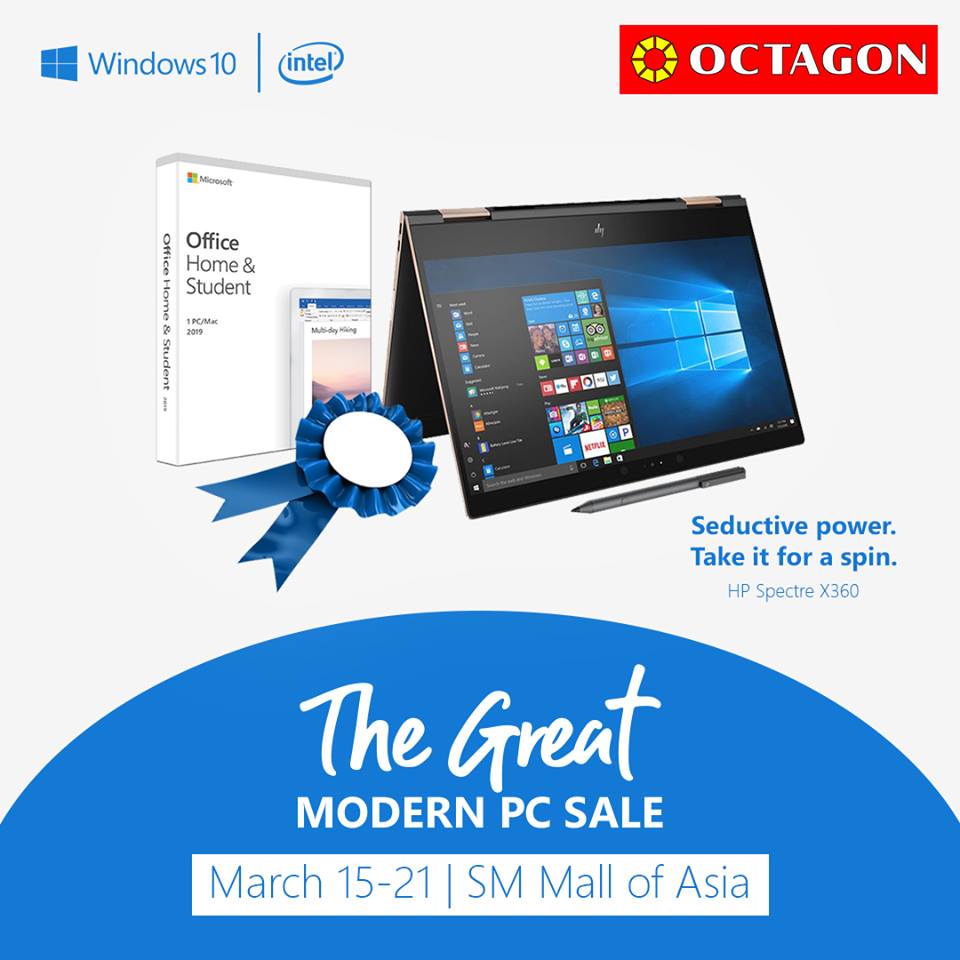 Manila Shopper: Octagon The Great Modern PC SALE: Mar 2019