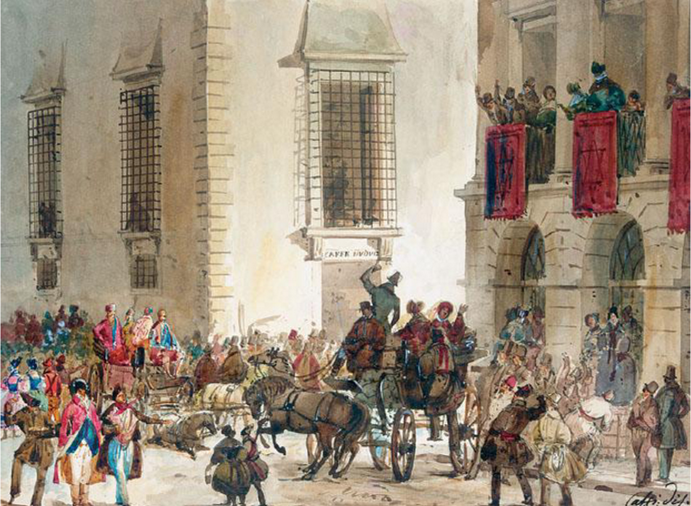 Art Collector: 41 Paintings, Streets of Rome, 18th & 19th Century, by ...