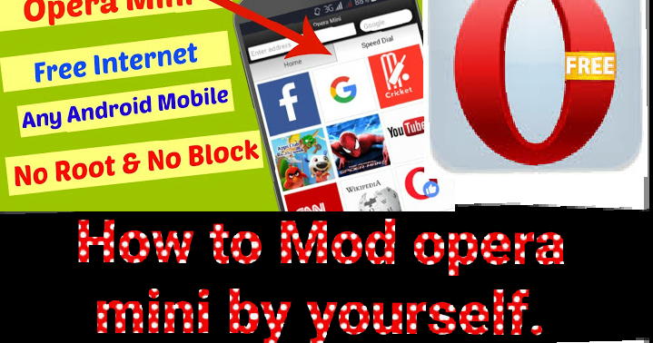 How to Mod opera mini browser and make money