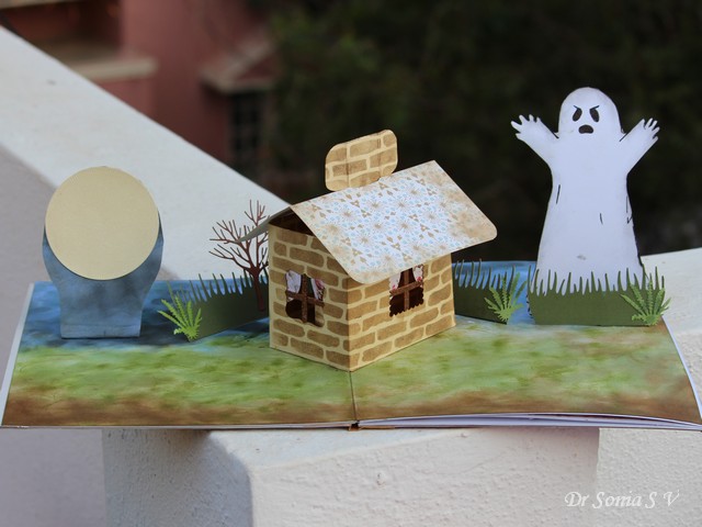 Cards ,Crafts ,Kids Projects: Interactive Pop Up Book School Project