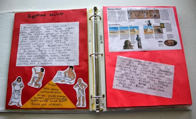 Smith Family News: Notebooking Ancient Egypt