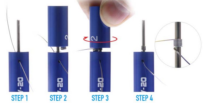 Cara Melilit Coil Vape, Secara Manual Dan Menggunakan Alat - Review Vape