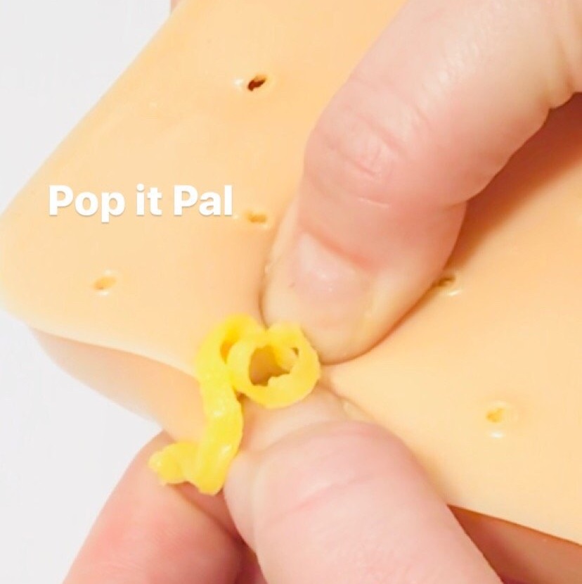 NEWS: Squeeze spots all day with this gross fidget toy | The Test Pit