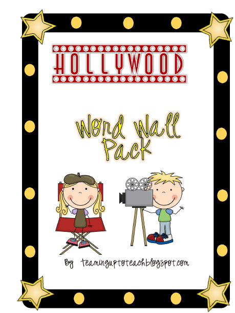 Teaming Up To Teach: Hollywood Baby!!