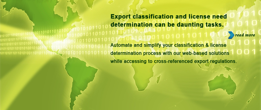 Export Classification Software