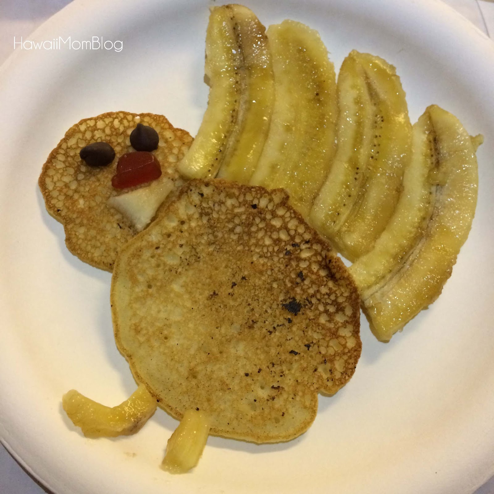 Hawaii Mom Blog: Thanksgiving Turkey Pancakes