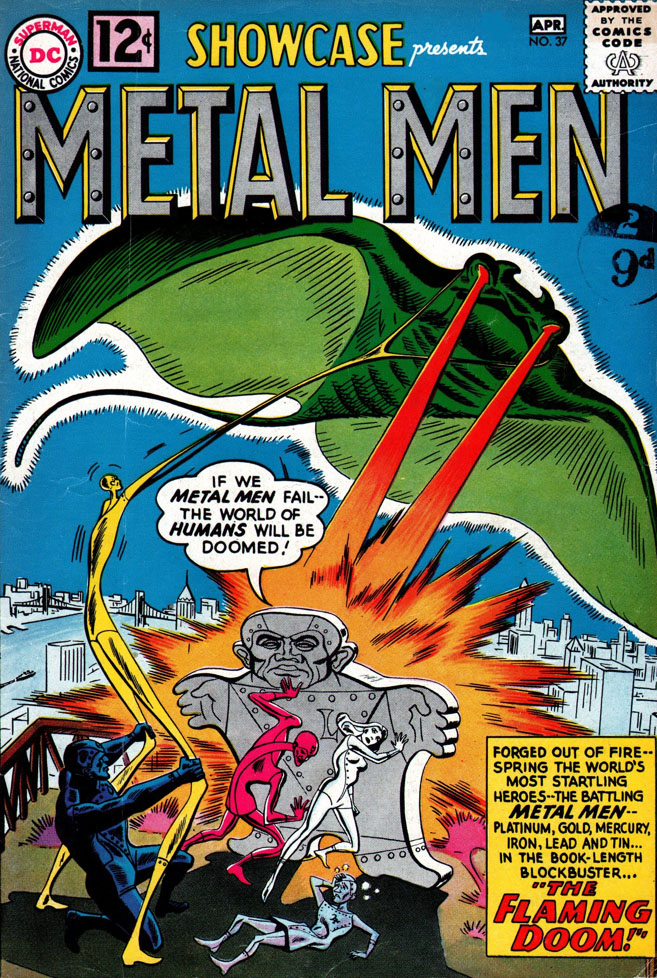 Mayfair DC Heroes Character Database: Metal Men