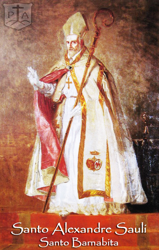 11 de outubro: dia de Santo Alexandre Sauli | Blog Vocacional Barnabita