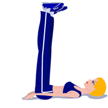 Calisthenics animated pictures of agility belly body buttocks and legs ...