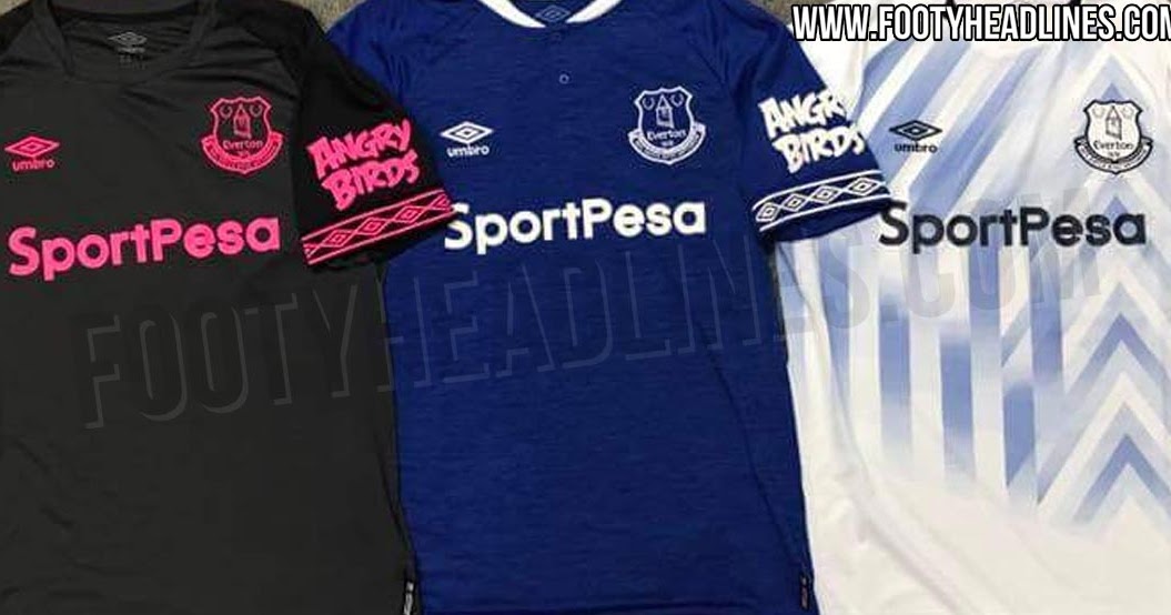 Outstanding Everton 18-19 Away & Third Kits Leaked - Footy Headlines