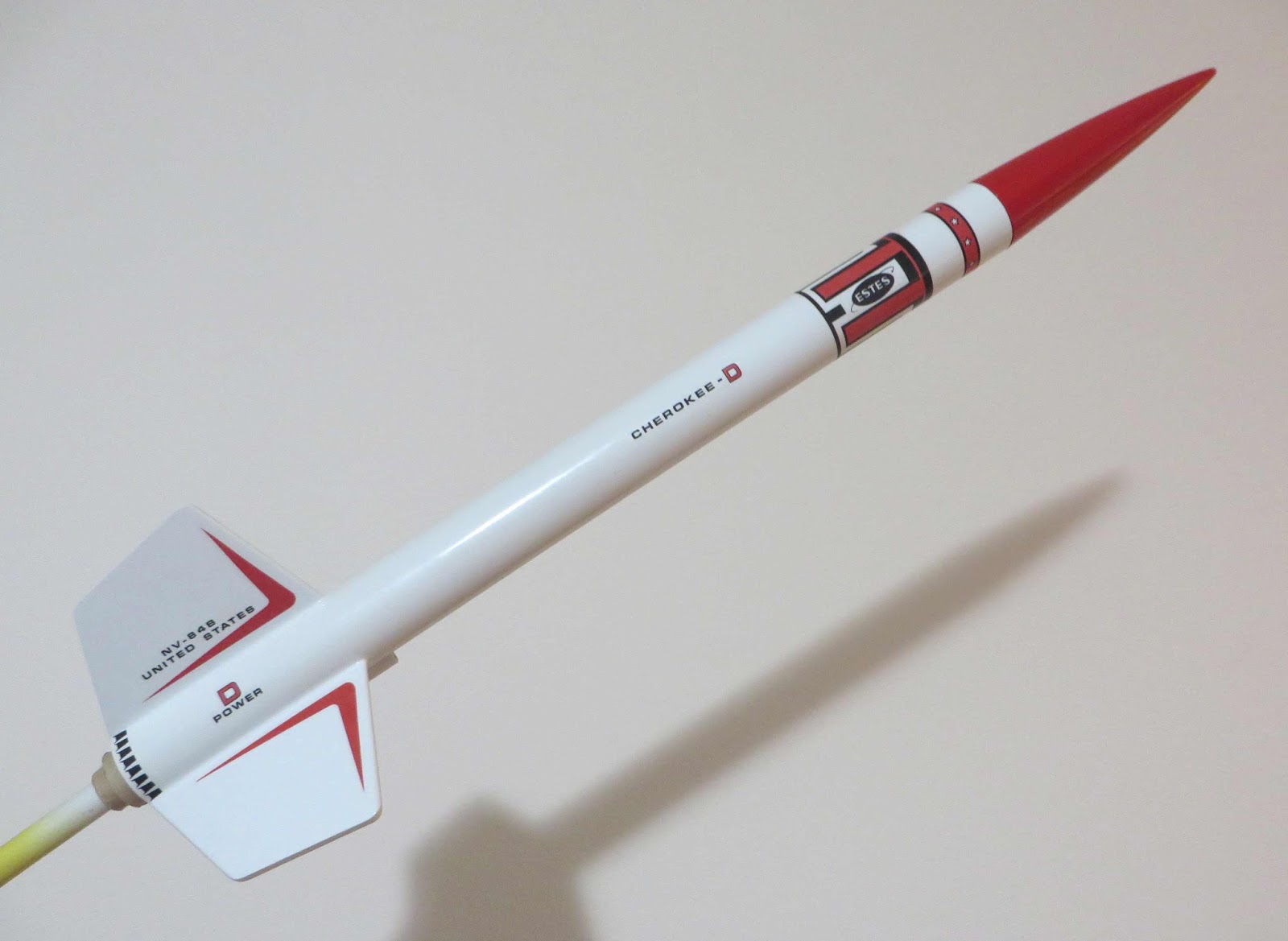 Model Rocket Building: Cherokee D Auction on Ebay