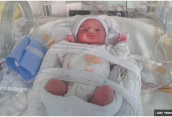 First photos of Miracle baby born to woman declared brain dead for over ...