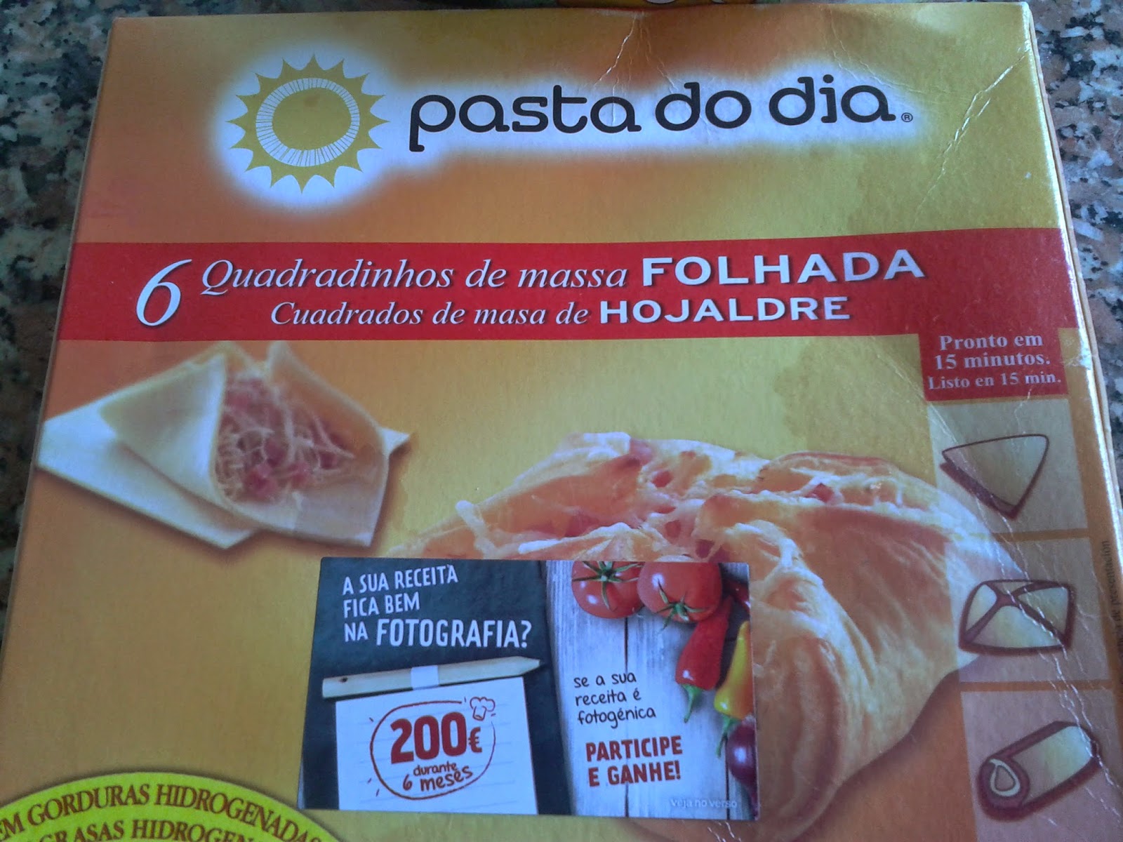 As Delícias da Marie: Folhados de Frangos