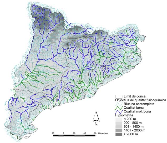 El Corb 2002: XARXA HIDROGRÀFICA DE CATALUNYA